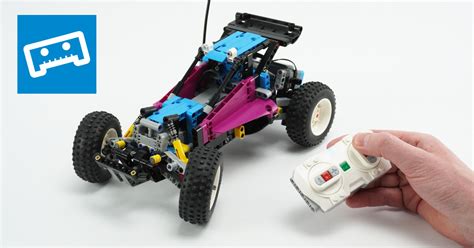 Driving The Lego® Technic Off Road Buggy 42124 With The Powered Up Remote Pybricks