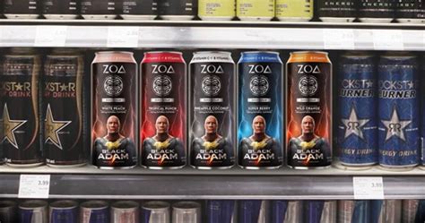 Zoa Estrena Las Latas Black Adam De EdiciÓn Limitada Para Promocionar