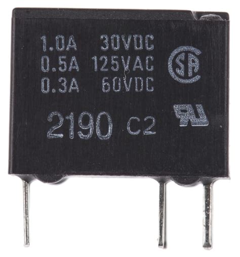 G V Dc Omron Rel De Se Al Omron Im Dpdt V Dc A Montaje En Pcb Para Se Al