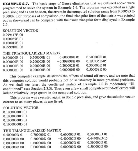 7 let a be the 4 x 4 coefficient matrix of the