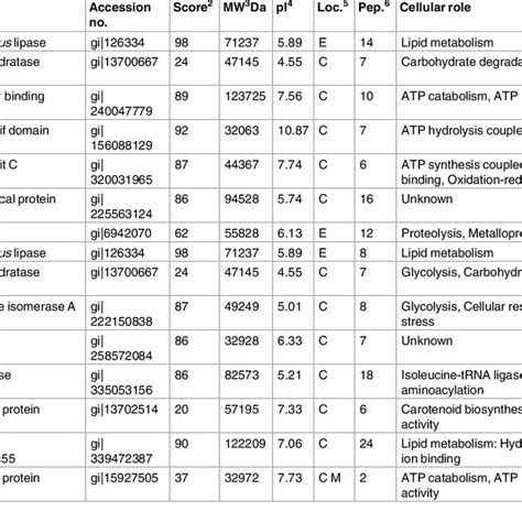 Secreted Immunogenic Proteins Of S Hyicus Zc 4 Identified By Download Table