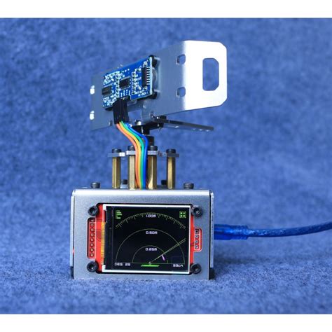 Ultrasonic Radar Programming Learning Kit Mg90s Metal Gear Servo Motor