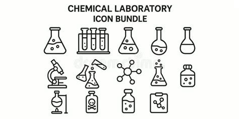 Vector Illustration Of Microorganisms And Laboratory Tools Showcasing