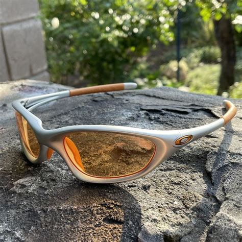 Vintage Oakley Twenty Xx Silver Fire Iridium Sunglasses Grailed