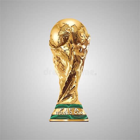 Wereldkampioenschap Voetbal Qatar 2022 Vectorillustratie Wereldkampioen