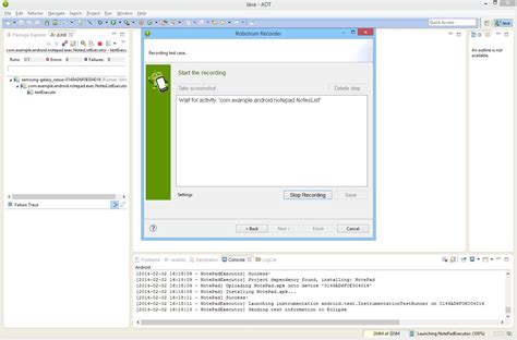 How To Record Your Android Tests With Robotium Recorder
