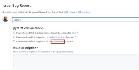 Bug Possible Bug In Bug Report · Issue 2475 · Pycaretpycaret · Github