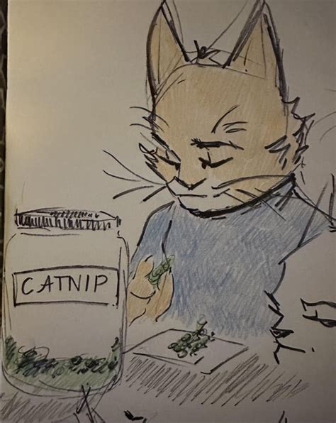 Catnip Joint Really Fast Sketch I Was Bored R Sketches
