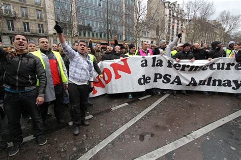 La grève à PSA Aulnay un point dancrage pour lutter contre les
