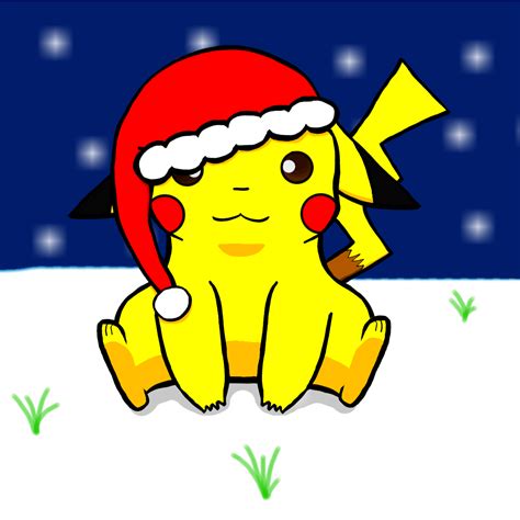 Pikachu Noel By Gwenou44 Icewolf On Deviantart