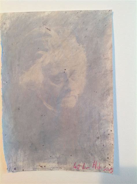 Another 48 Hrs Hibiscus Leaves Alcohol Paper Anthotype