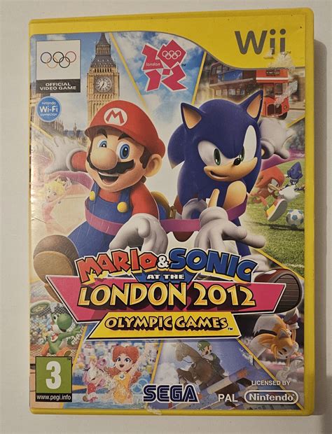 Mario And Sonic At The London 2012 Olympic Games Nintendo Wii Pudełkowa