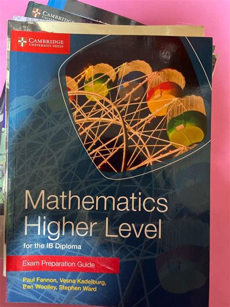 Ib Math Hl Exam Prep Guide Hobbies And Toys Books And Magazines