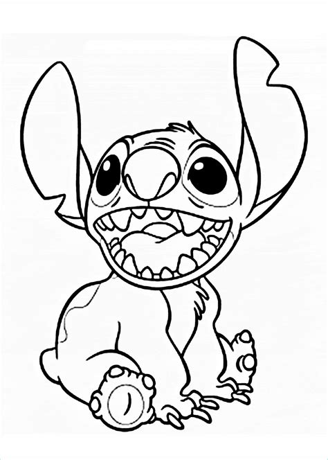 Coloriage Stitch En Ligne Gratuit A Imprimer Coloriage Disney Images