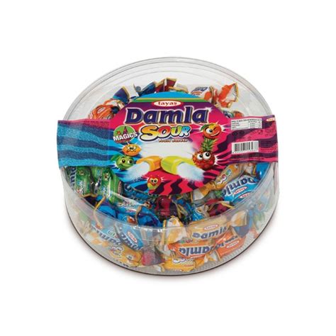 Chocolate And Candy Corner Tayas Damla Sour Fruit Bursts Candy 300g