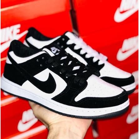 Tenis Nk Dunk Low Pro SB Preto e Branco 7 2 V Escorrega o Preço
