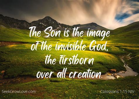 The Creators Firstborn Seek Grow Love