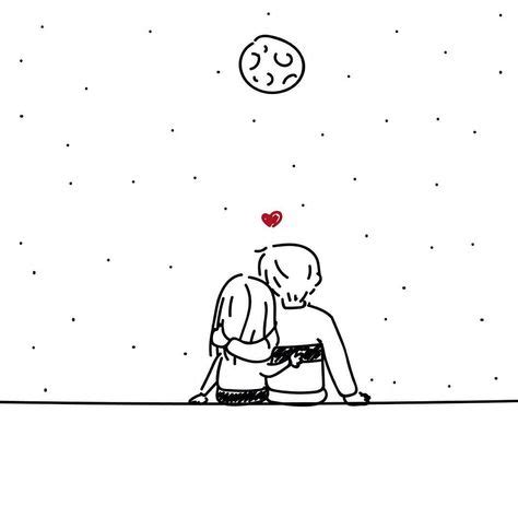 Dibujos De Parejas Abrazadas