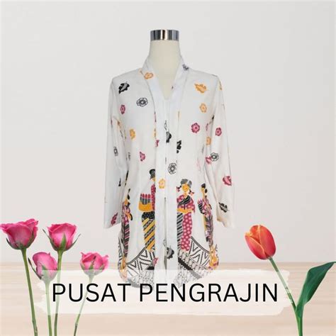 Jual Kebaya Kartini Mbok Jamu Merah Muda S Kota Tangerang Pearl