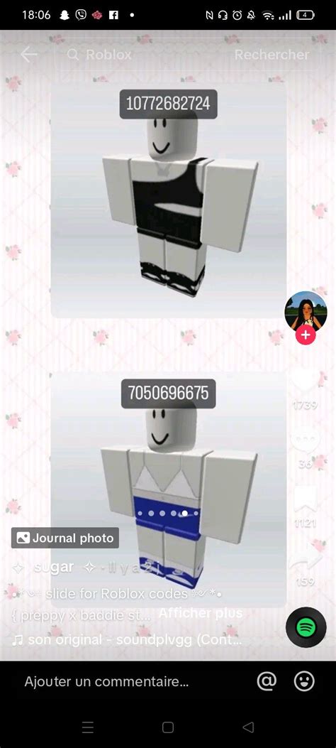 Pin By Aniya Johnson On Roblox Clothing Codes Roblox Roblox Coding Clothes Roblox Codes