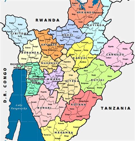 Les Administrateurs Communaux Et Gouverneurs Provinciaux Du Burundi