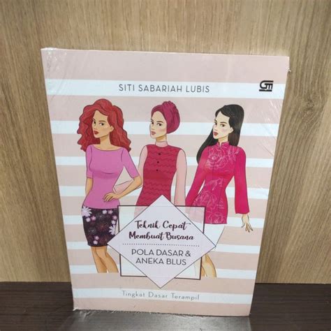 Jual Buku Fasion Menjahit Pola Teknik Cepat Membuat Busana Pola Dasar