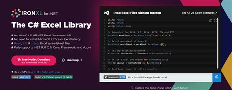 Reading An Excel File Using C With Code Examples