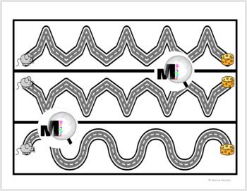 Line Tracing Write Wipe Activity Cards By Marcia Murphy TPT