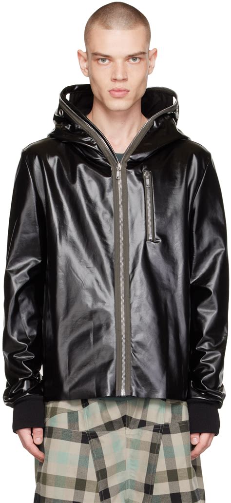 Rick Owens Black Gimp Jacket Rick Owens