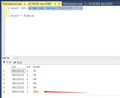 数据库作业5：sql练习2 Index Insert Select中插入重复键的行。重复键值为 1 Csdn博客