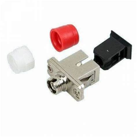 Standard Connectors SC Adaptor Single Mode SC FC Simplex Optical Fiber Adaptor At Rs 141 6