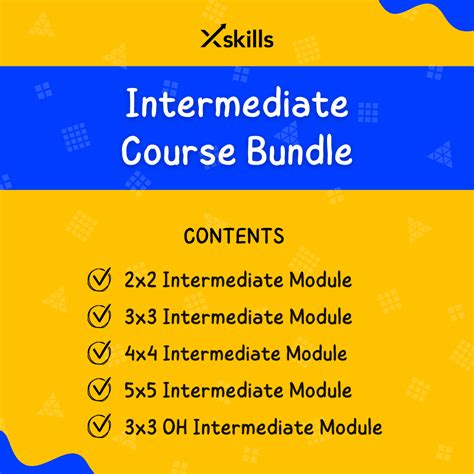 Xskills Intermediate Course Bundle Online Learn Speedcubing From Best Coaches Cubelelo