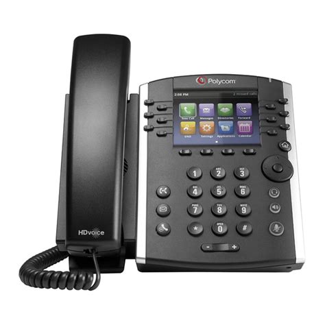 POLYCOM VVX PHONE MANUAL Pdf Download ManualsLib