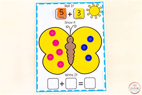 Free Printable Insect Addition And Subtraction Mats