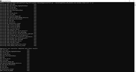Visual Studio Regression Test Issue 260 OpenFAST Openfast GitHub
