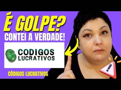 CÓDIGOS LUCRATIVOS FUNCIONA É GOLPE CODIGO Envolva se na