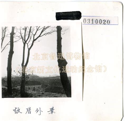 故居外景 鲁迅照片