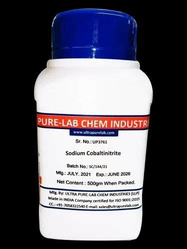Sodium Cobaltinitrite Powder At ₹ 6500kg In Mumbai Id 24607108888
