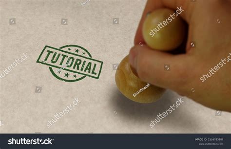 Stamp Tutorial Images Stock Photos Vectors Shutterstock
