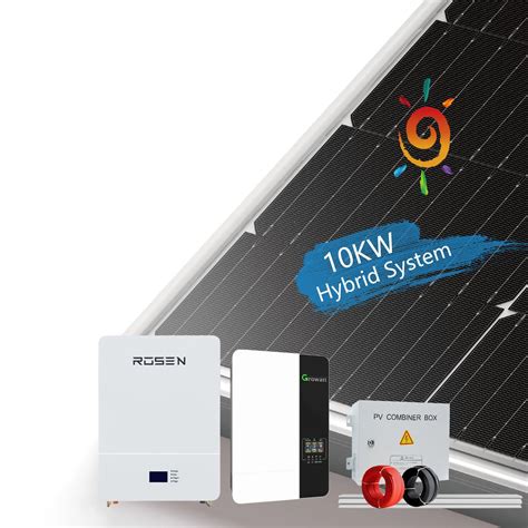 10kw Hybrid Solar System 10kw Solar Power System With Solar Lithium Ion