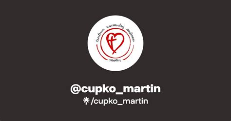 Cupko Martin Instagram Facebook Linktree