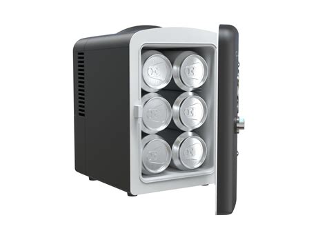 Frigidaire 6 Can4 Liter Mini Personal Fridge Cooler Black Shop Tv