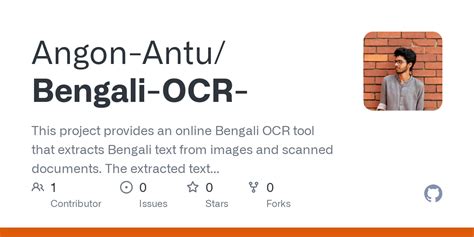 Github Angon Antubengali Ocr This Project Provides An Online Bengali Ocr Tool That Extracts