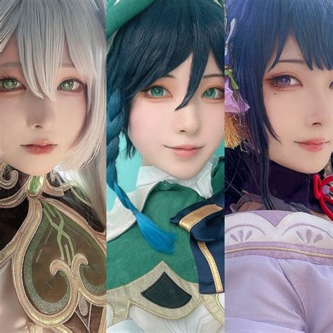 Genshin Impact Cosplay Raiden Genshin Impact Venti Genshin