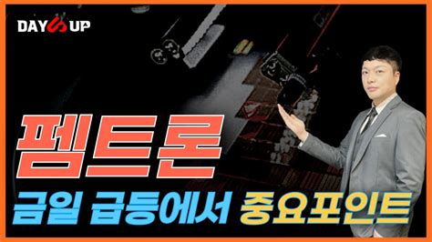 펨트론 주가전망 테슬라 급등으로 한 번 더 봐야할 종목 Youtube