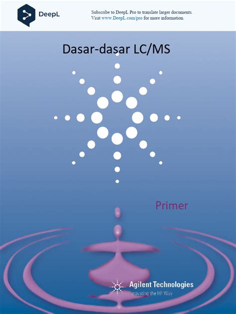 Agilent Lc Ms Primer Id Pdf