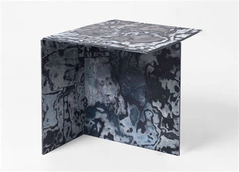 Sophie Rowley Designs Marble Like Furniture From Bahia Denim