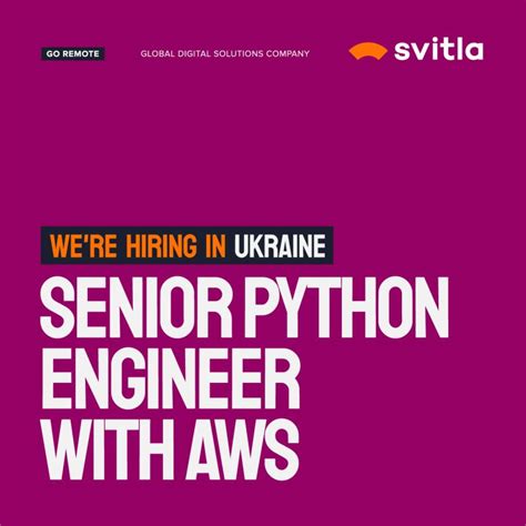 tetiana korchmenko on linkedin python engineer aws api ci cd