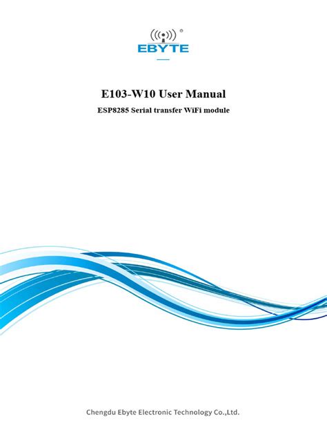 E103 W10 Usermanual En V1 1 Pdf