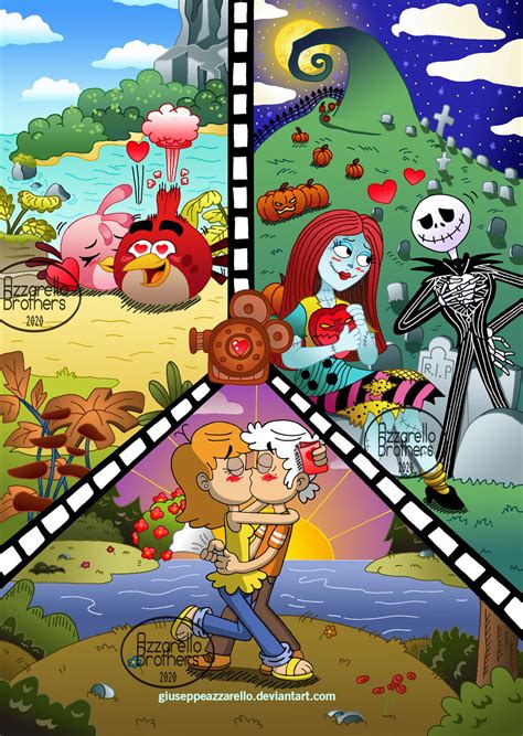 Valentines Day A Loud Crossover 2020 By Giuseppeazzarello On Deviantart
